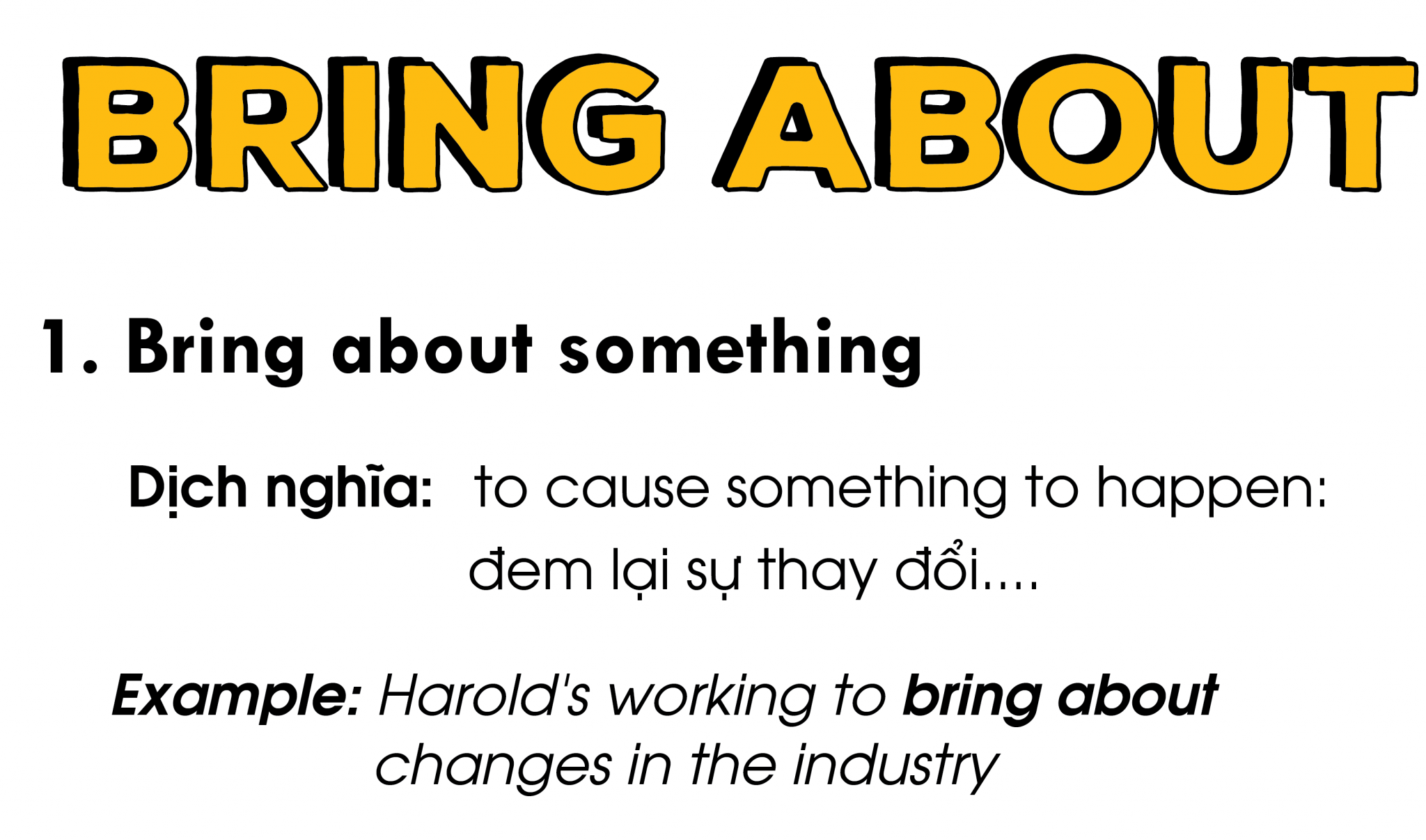 15+ Phrasal Verb với Bring thông dụng trong tiếng Anh!