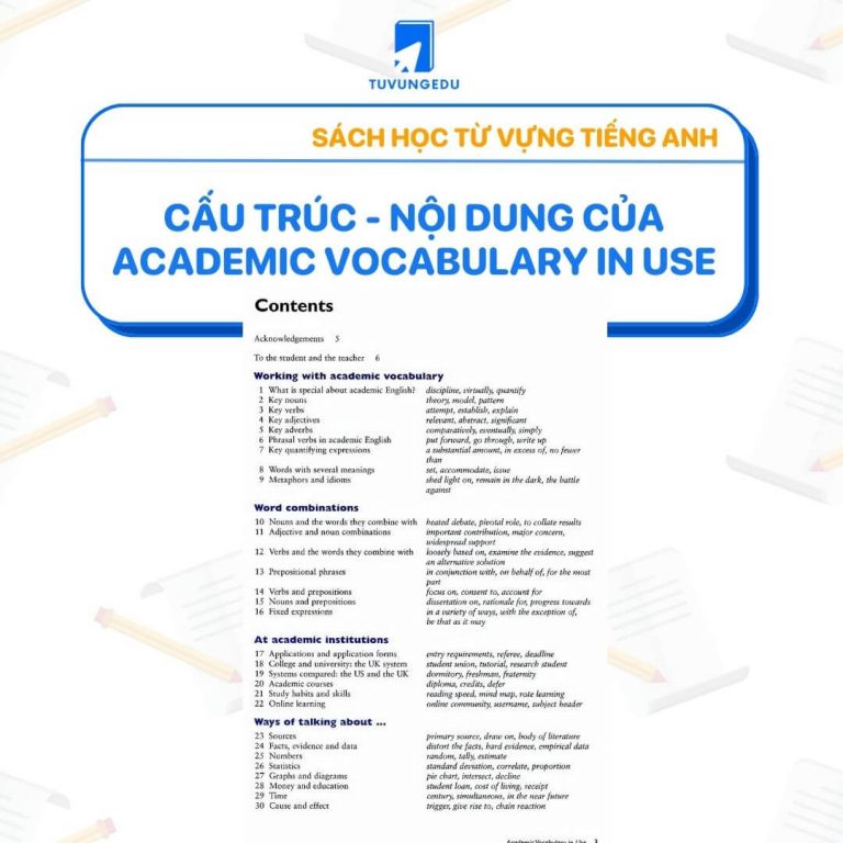 [PDF] Review sách Academic Vocabulary In Use bản đẹp