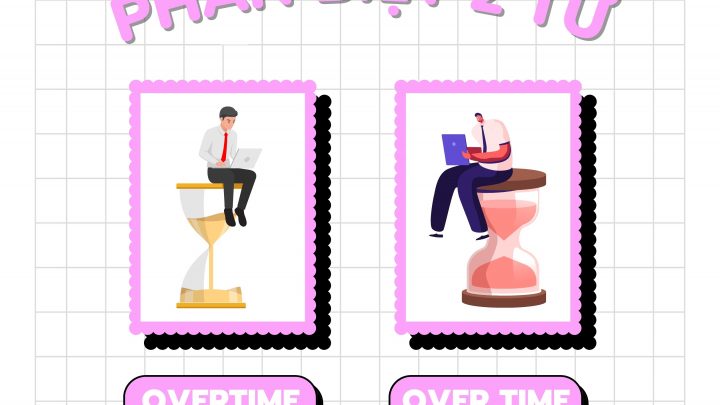 Phân biệt Overtime và Over time chi tiết trong tiếng Anh!
